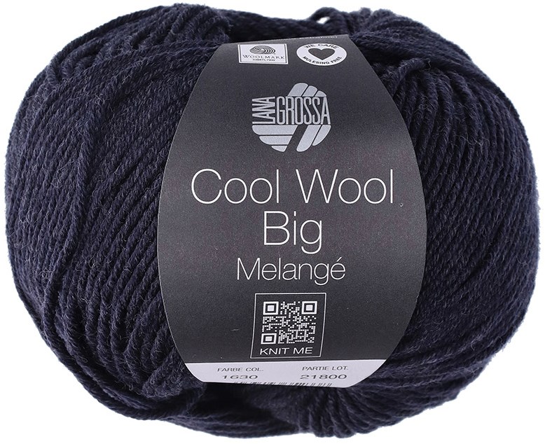 Lana Grossa Cool Wool Big Mélange 1630 | Wollplatz - Alles zum Stricken ...
