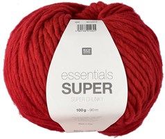 Rico Essentials Super Super Chunky 044 Red | Wollplatz.de