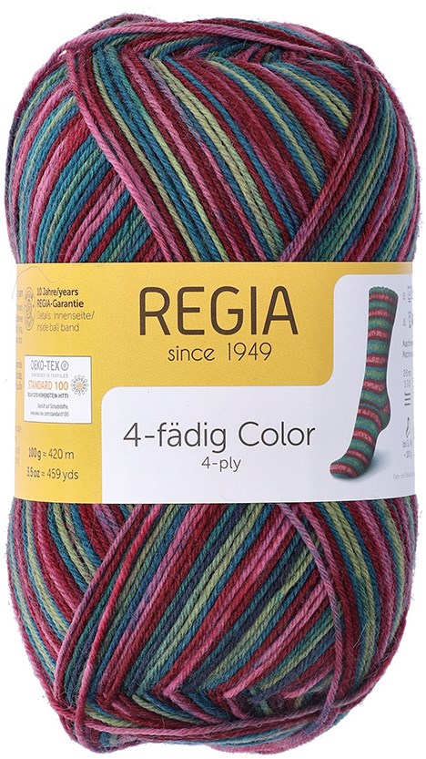 SMC Regia Sockengarn 4-Fäden Color - Wollplatz.de
