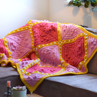 Granny Square Decke Häkelpaket - wollplatz.de