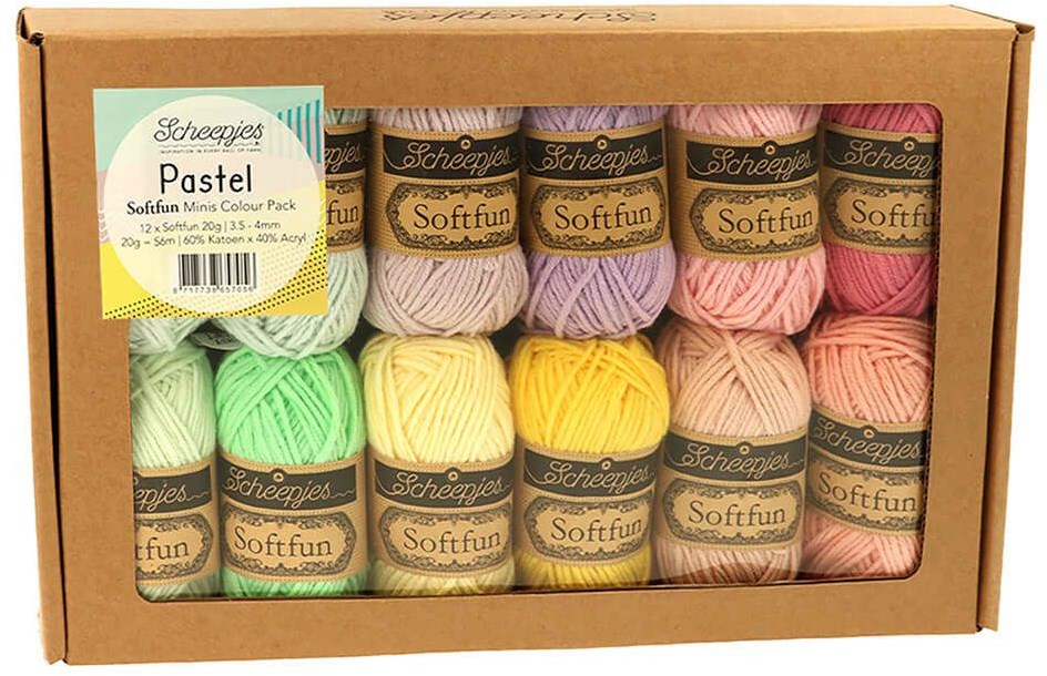 Scheepjes Softfun colour pack Pastel 12x20g | Wollplatz.de