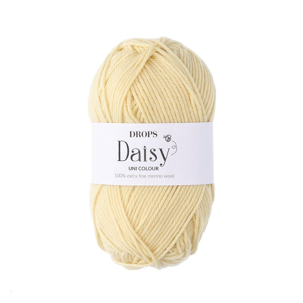 Drops Daisy Uni Colour 016 Lemonade | Wollplatz.de