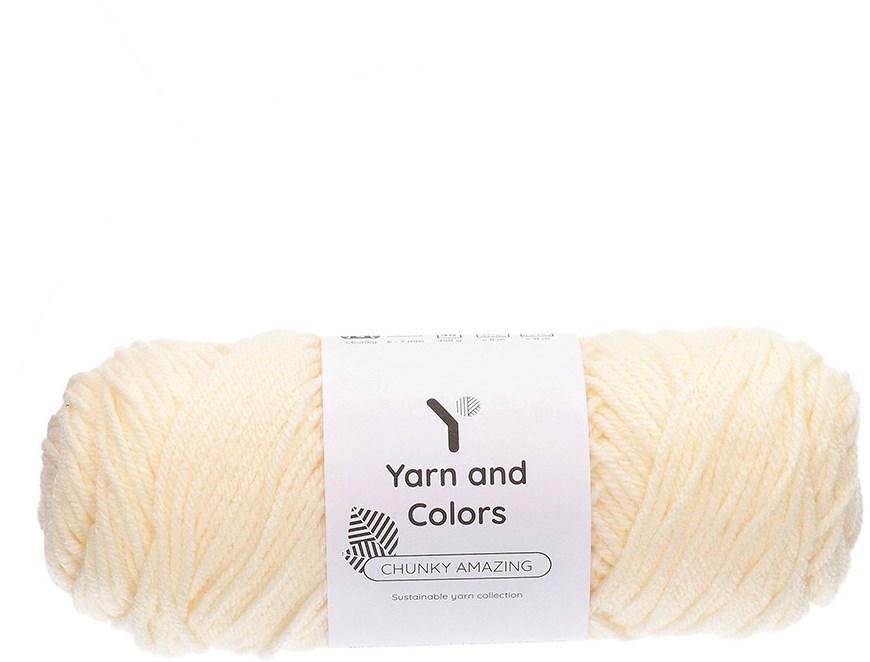 Yarn and Colors Chunky Amazing 002 Cream | Wollplatz.de