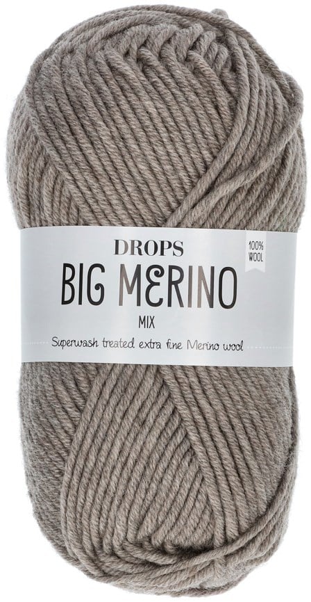 Drops Big Merino Mix 21 Greige | Wollplatz.de