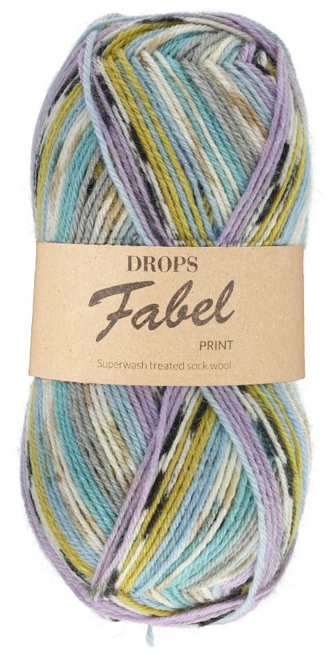 Drops Fabel Print 921 Einhornparty | Wollplatz.de