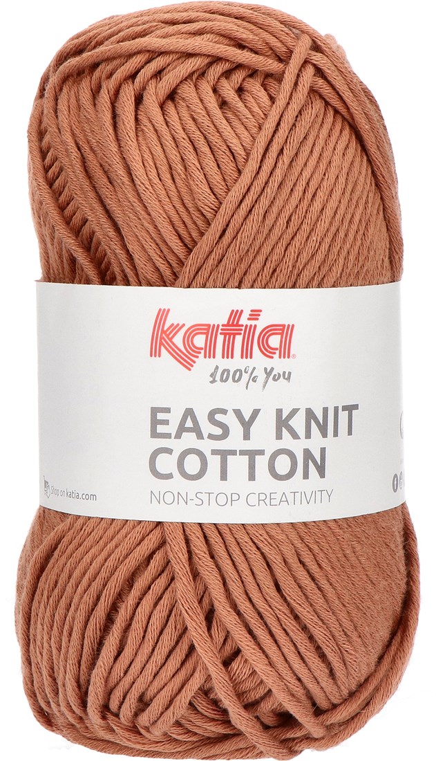 Katia Easy Knit Cotton 021 Dunkelbraun | Wollplatz.de
