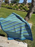 One Skein of Love Hush Decke Häkelpaket - Wollplatz.de