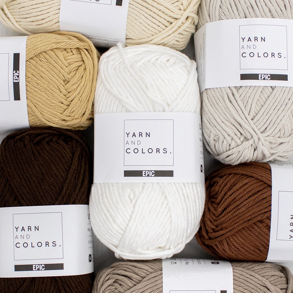Yarn and Colors Epic 001 White | Wollplatz.de